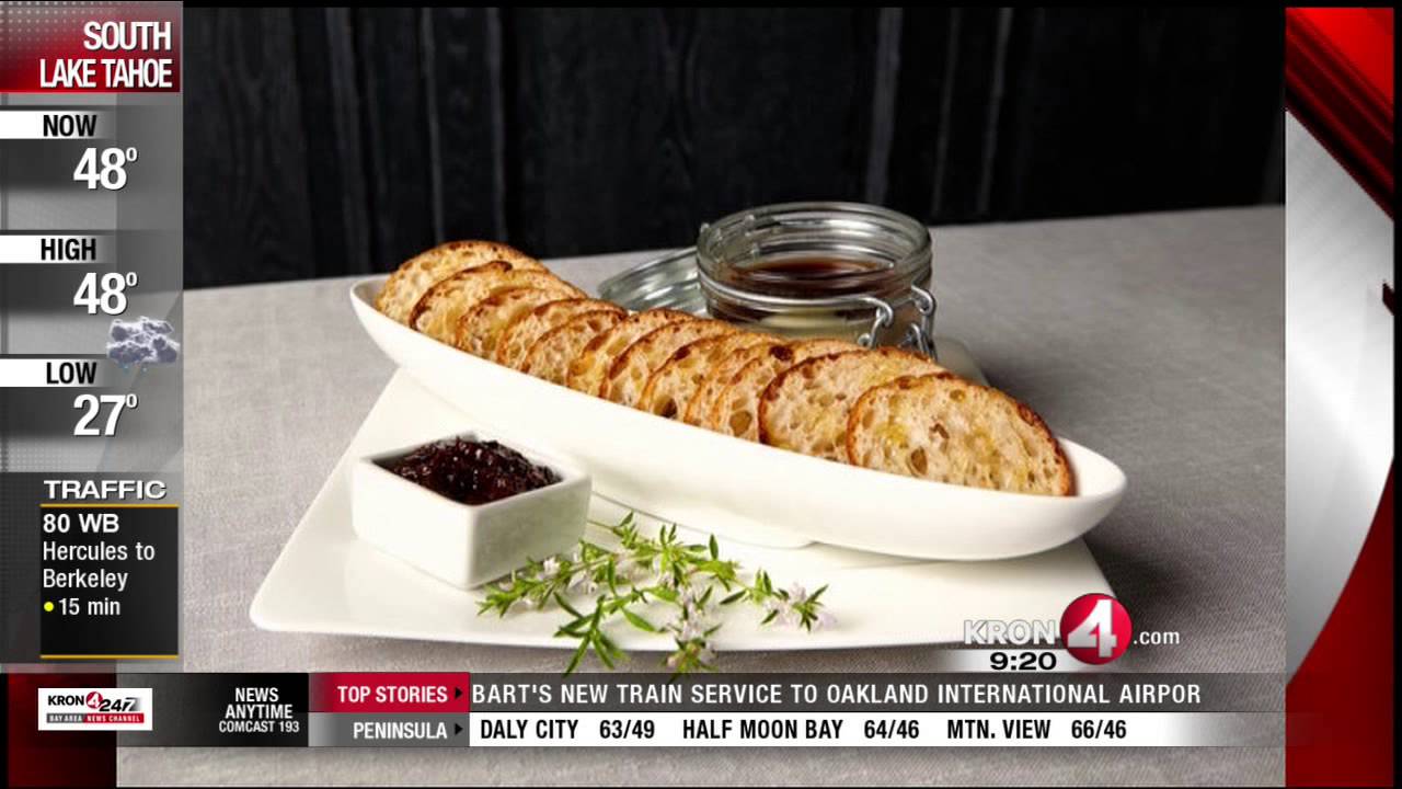 KRON 4's Jan Wahl Talks With Chef Bruno Tison - YouTube