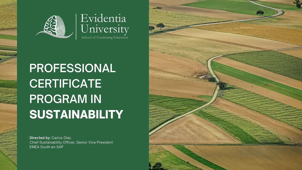 Sustainability Course - Professional Certificate Program 100% Online ...