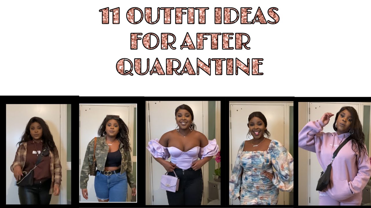 11 OUTFIT IDEAS FOR AFTER QUARANTINE | TRY- ON - YouTube
