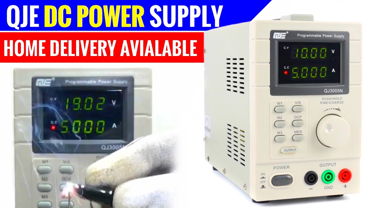 QJE 3005 DC Power Supply | 4 digit Transformer Based | QJE DC Power ...