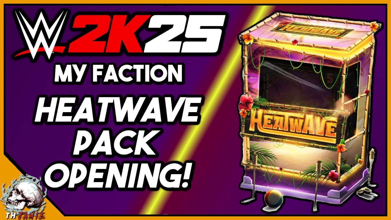 HEATWAVE PACK OPENING! WWE 2K25 MyFaction - YouTube