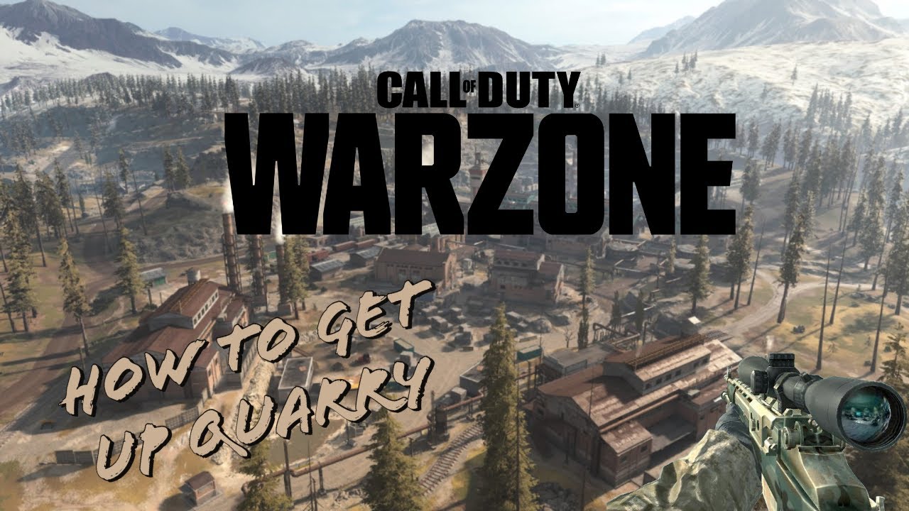 Ways to get up QUARRY in WARZONE (TUTORIAL/GUIDE) *NEW* - YouTube
