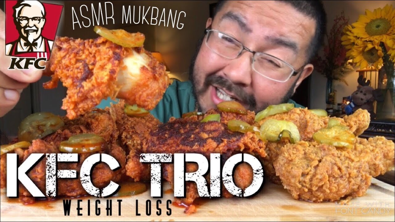 Weight Loss? Asmr #587 KFC Trio! - YouTube