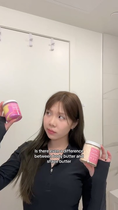 Our body butter and shave butter is so good, you might just mix them up! - YouTube