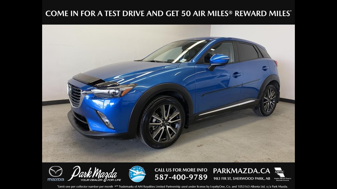 BLUE 2016 Mazda CX-3 Review - Park Mazda - YouTube