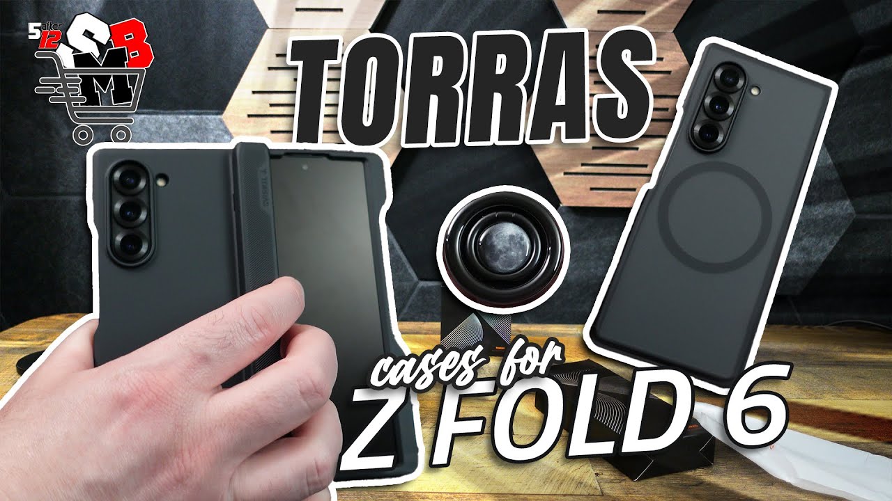 TORRAS cases for the Samsung Z Fold 6 - YouTube