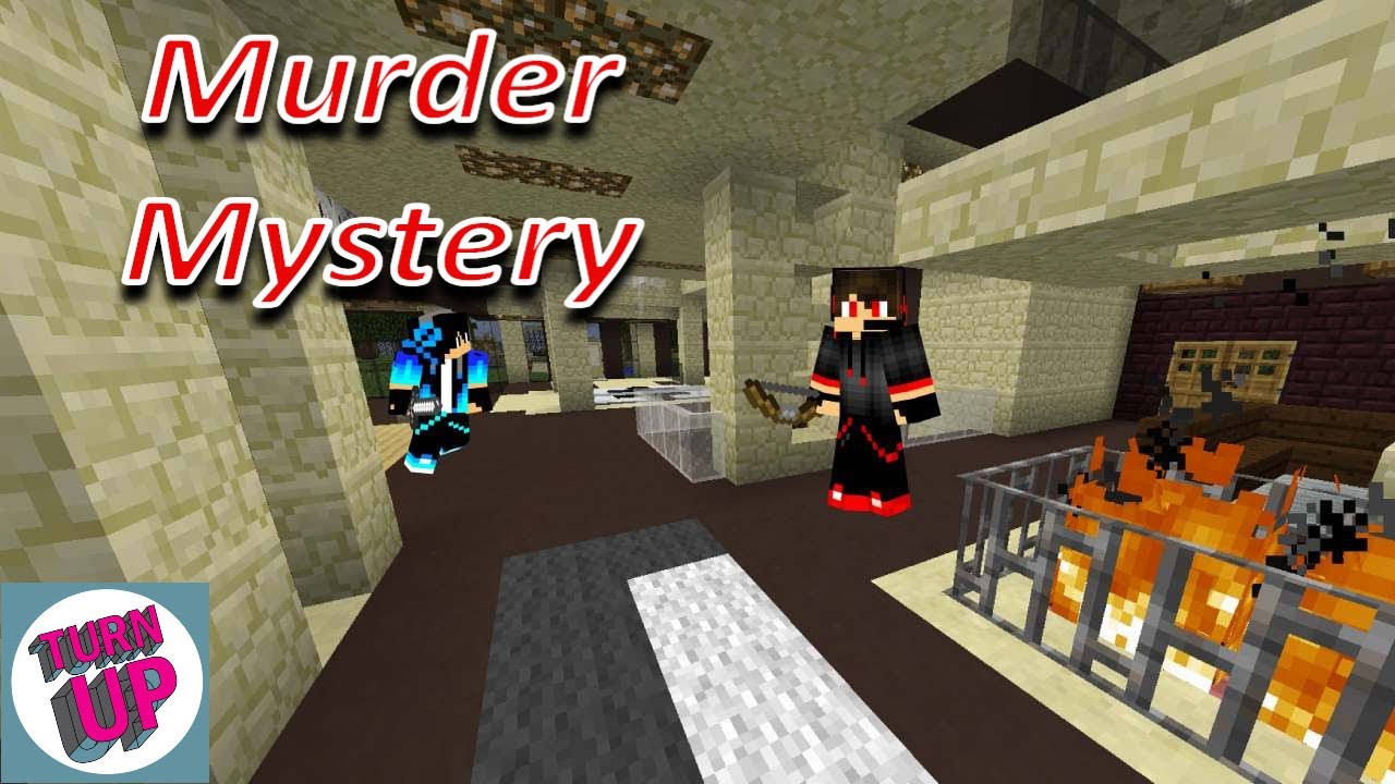minecraft murder mystery (custom thumbnail) - YouTube