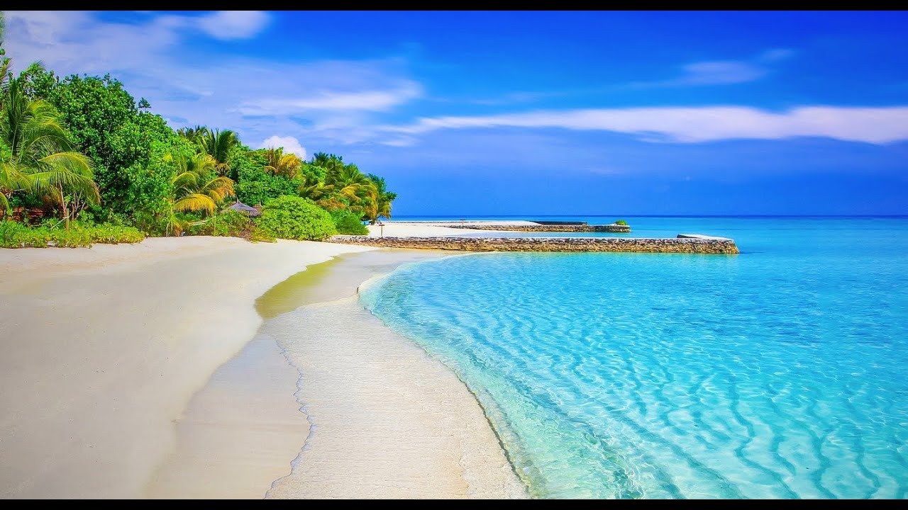 Beautiful Natural Beach Places In The World|Think Push - YouTube