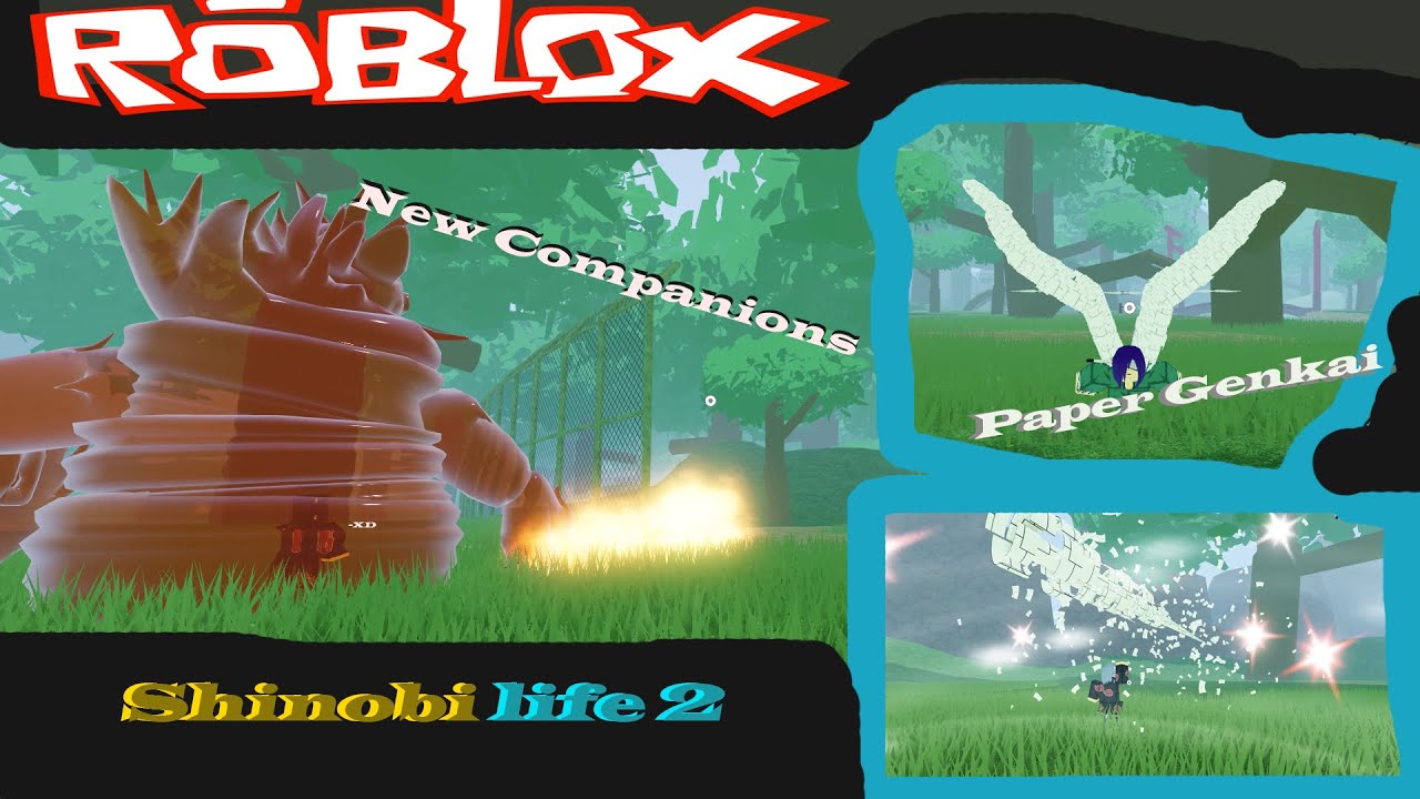 Shinobi life 2 - New Companions and Paper Genkai - YouTube