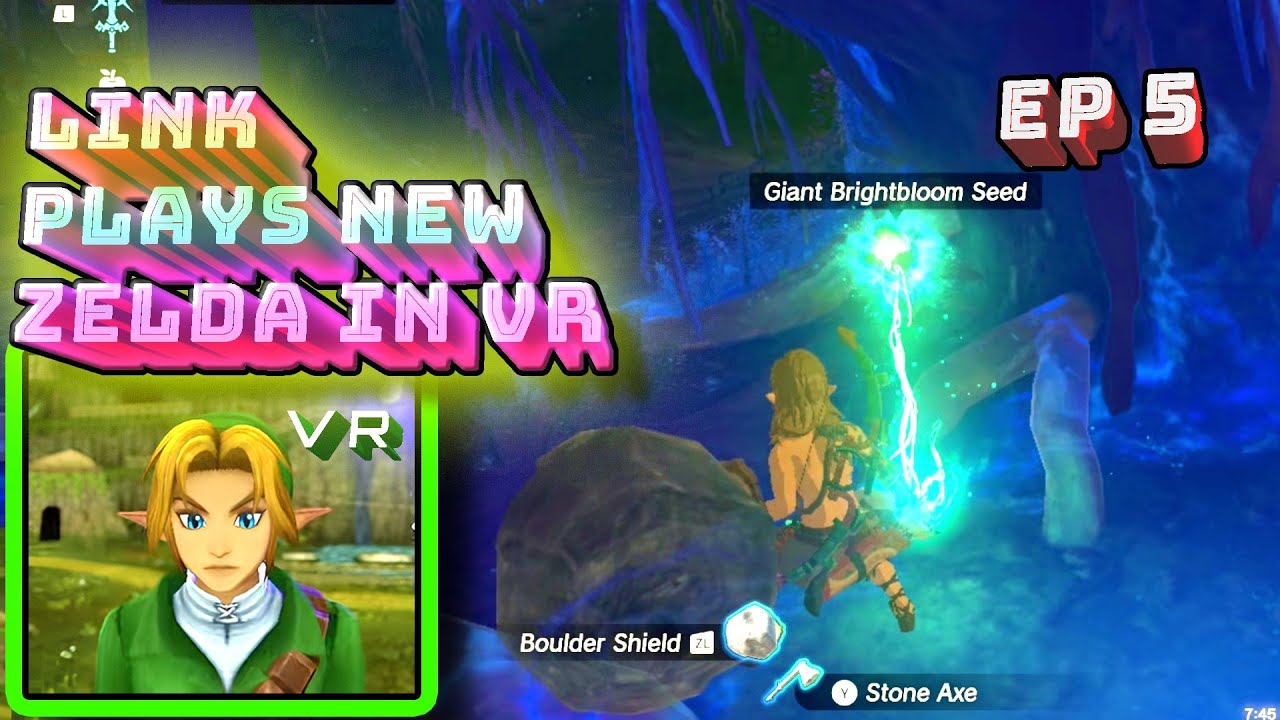 Link Plays the New Zelda in VR. Inside VRChat. EP 5. Vtuber ...
