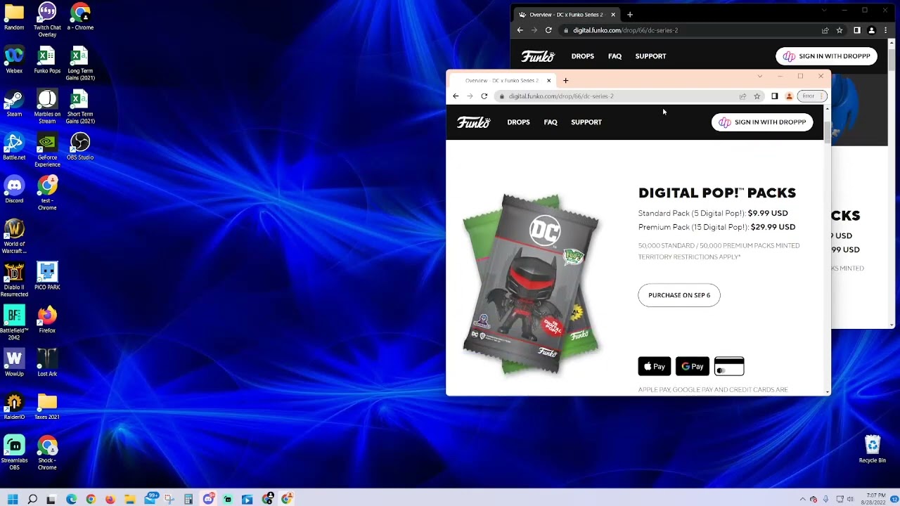 Tutorial: How to Get More Funko NFT Packs on Drop Day!! - YouTube