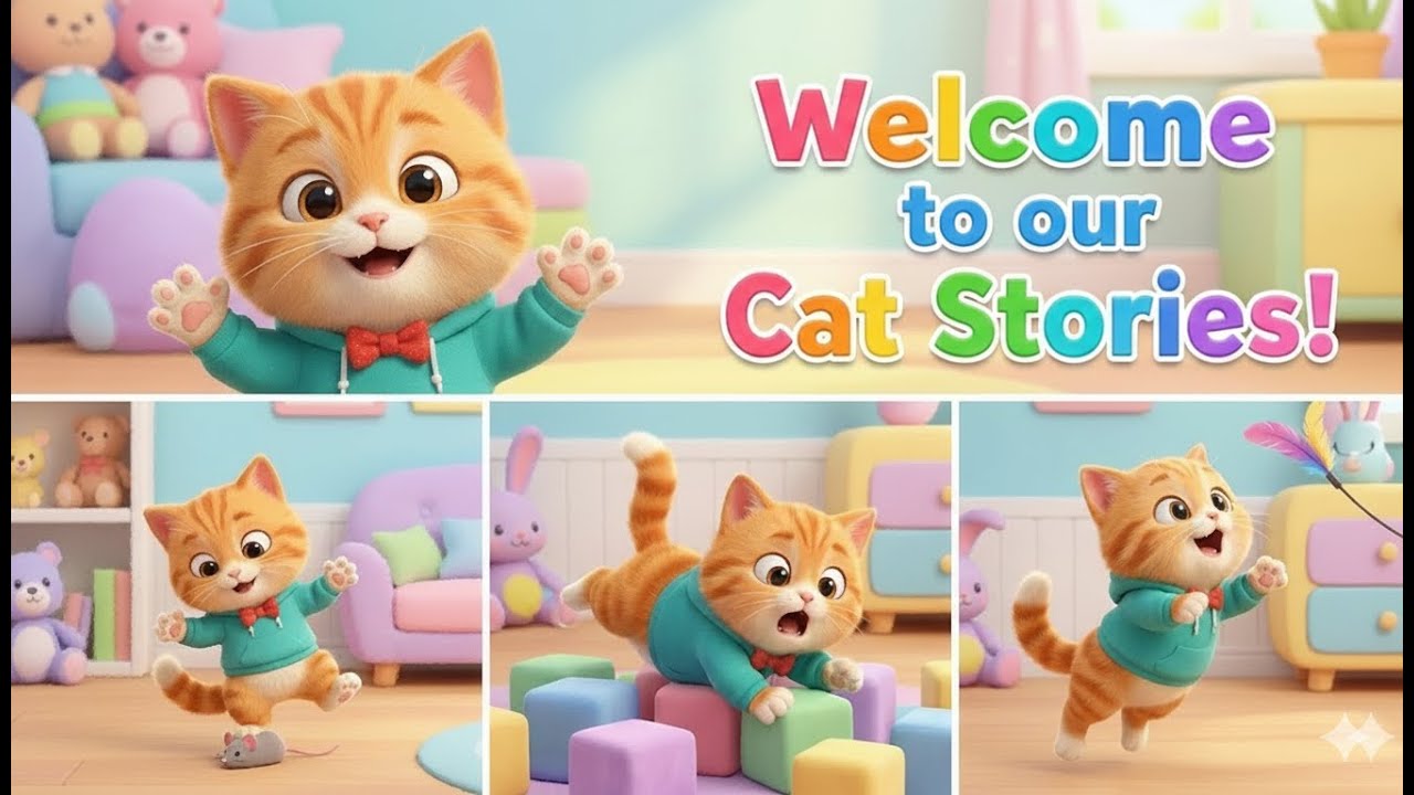 ⭐ “Meet Tiny Kitty! 😹 The Cutest & Funniest Cat for Kids!” - YouTube
