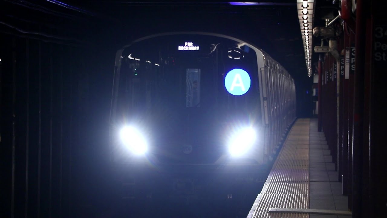 MTA New York City Subway : Far Rockaway Bound R211A A Train 4105-4109/ ...