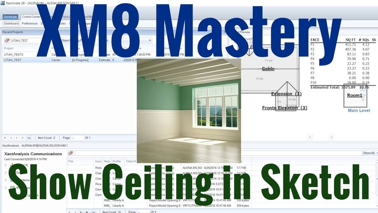 Show Ceilings in Sketch - YouTube