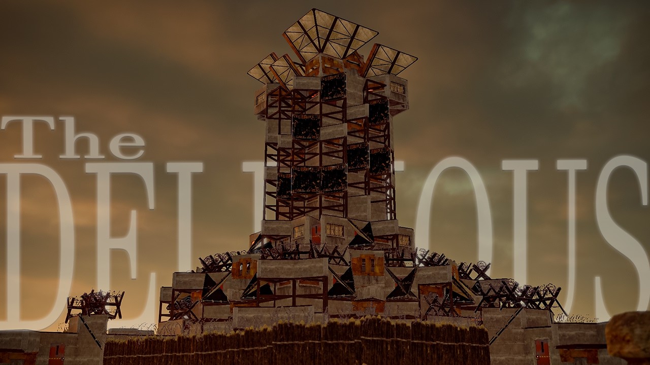 The Delicious - Cheap And Strong PostPatch 3X3 Tower In Rust - YouTube