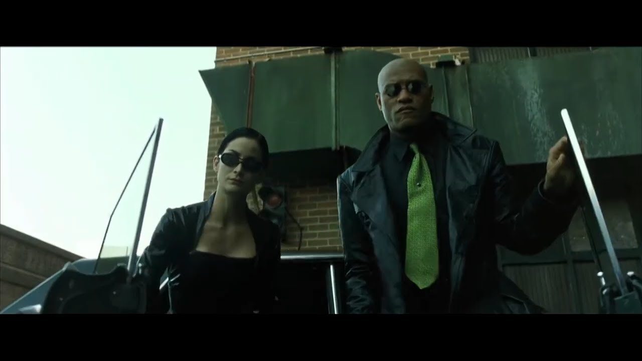 The Matrix makes creepy prediction of the matrix (car glitch scene ...