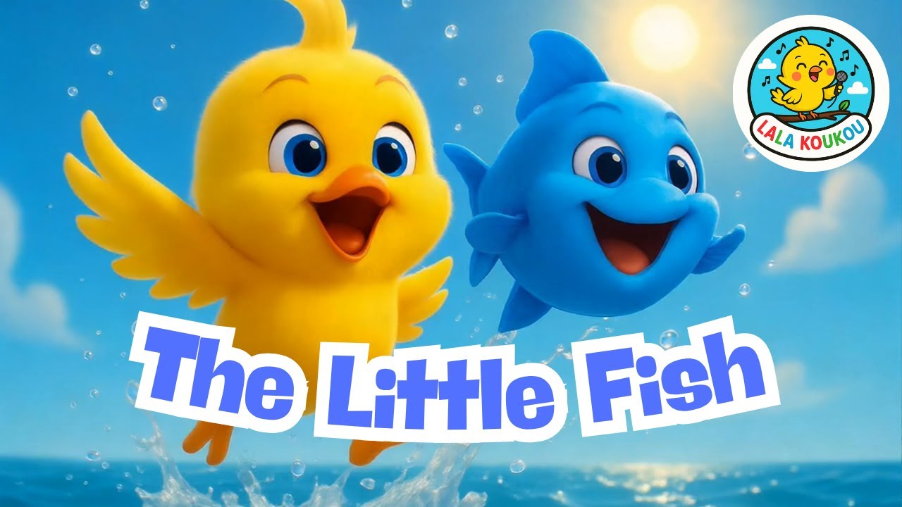 Little Fish in the Water Song! 🐠🐥 Nursery Rhymes & Educational Cartoons ...