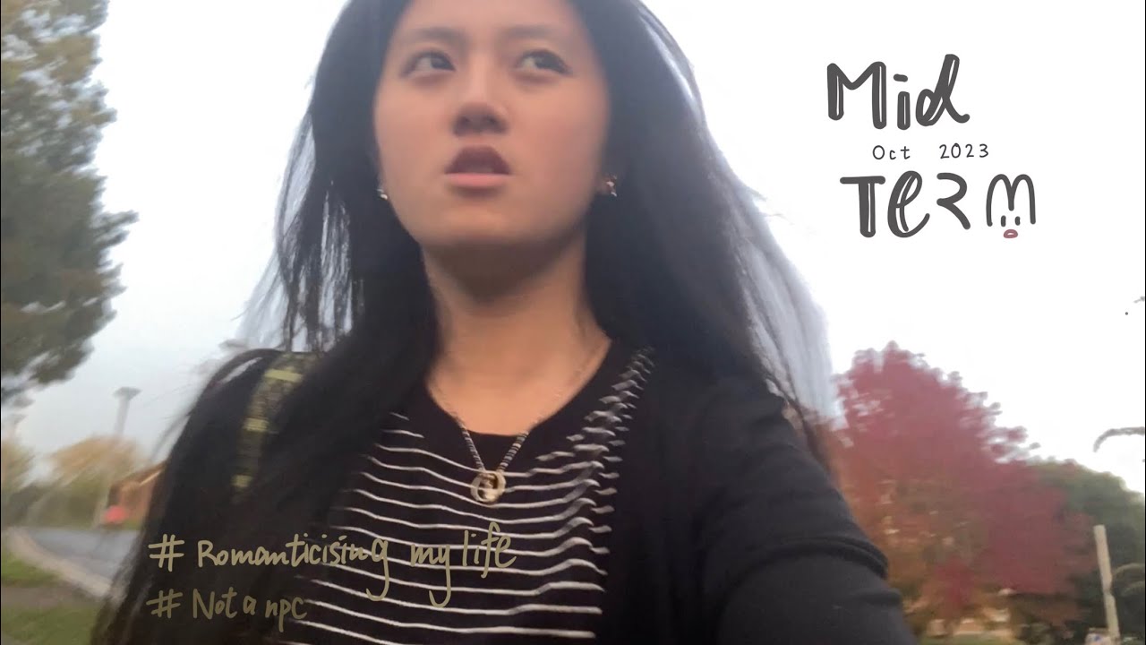 Midterm week vlog 💫📑 classes, essay prep - YouTube