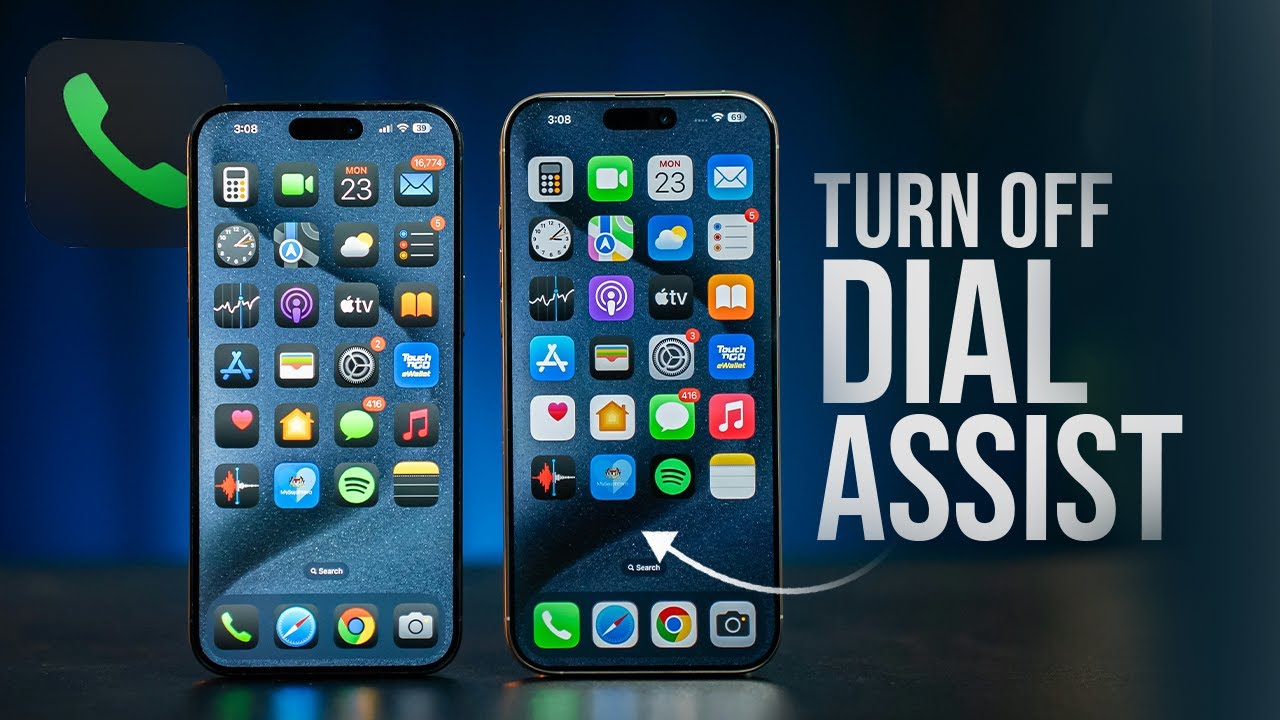 How to Turn Off Dial Assist on iPhone (tutorial) - YouTube