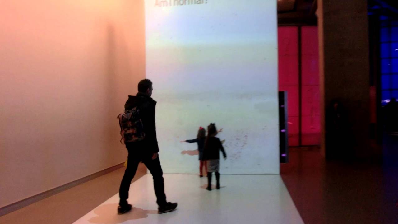 Interactive Installation at the Science Museum London - YouTube