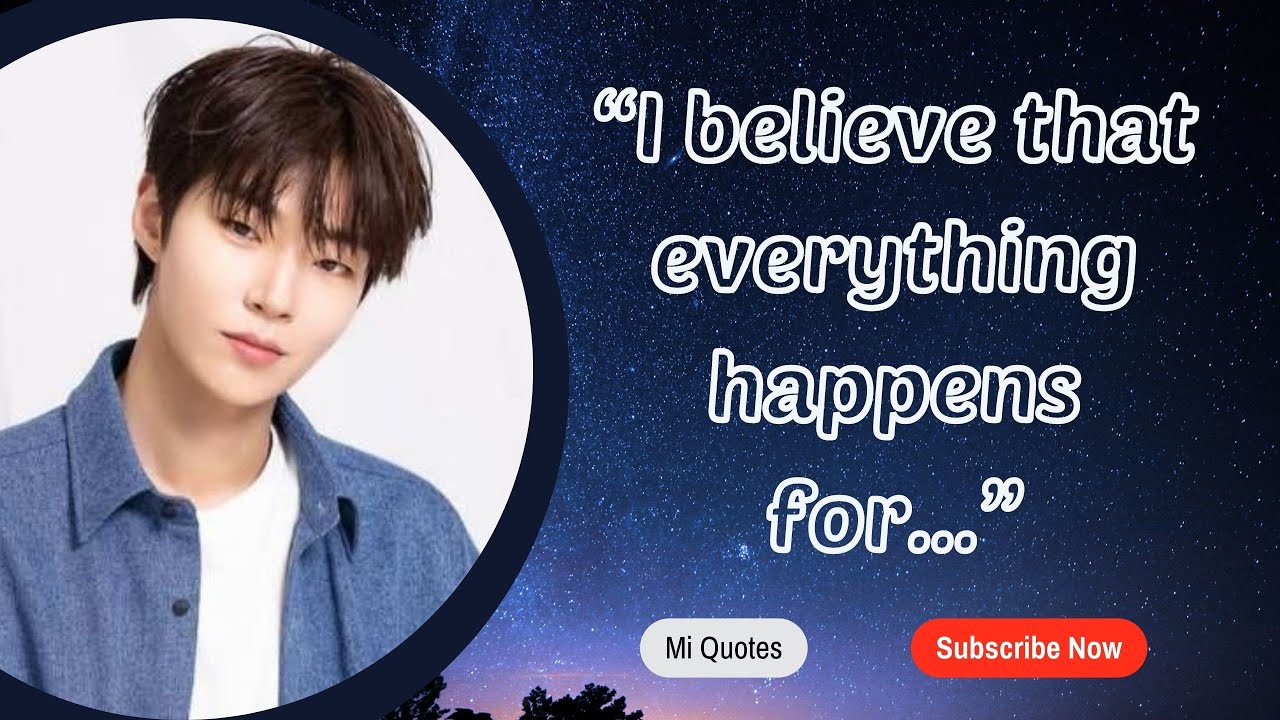 12 HWANG IN YEOP FAMOUS QUOTES & SAYINGS - YouTube