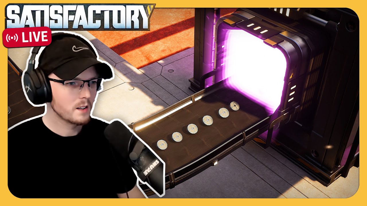 GAS Filters and "Baby" Aluminum! - Let's Play 🔴 Satisfactory LIVE - YouTube