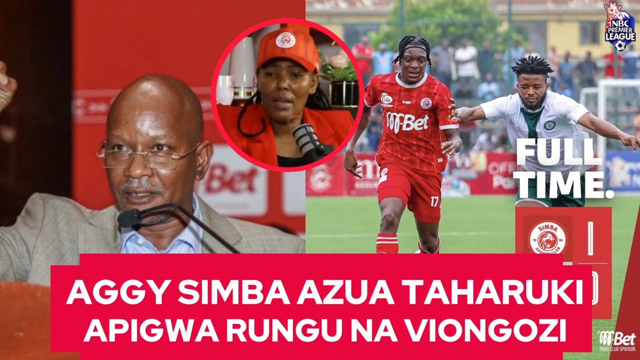 VIONGOZI WA SIMBA WAMPIGA RUNGU SHABIKI AGGY SIMBA// MARUFUKU KUINGIA ...