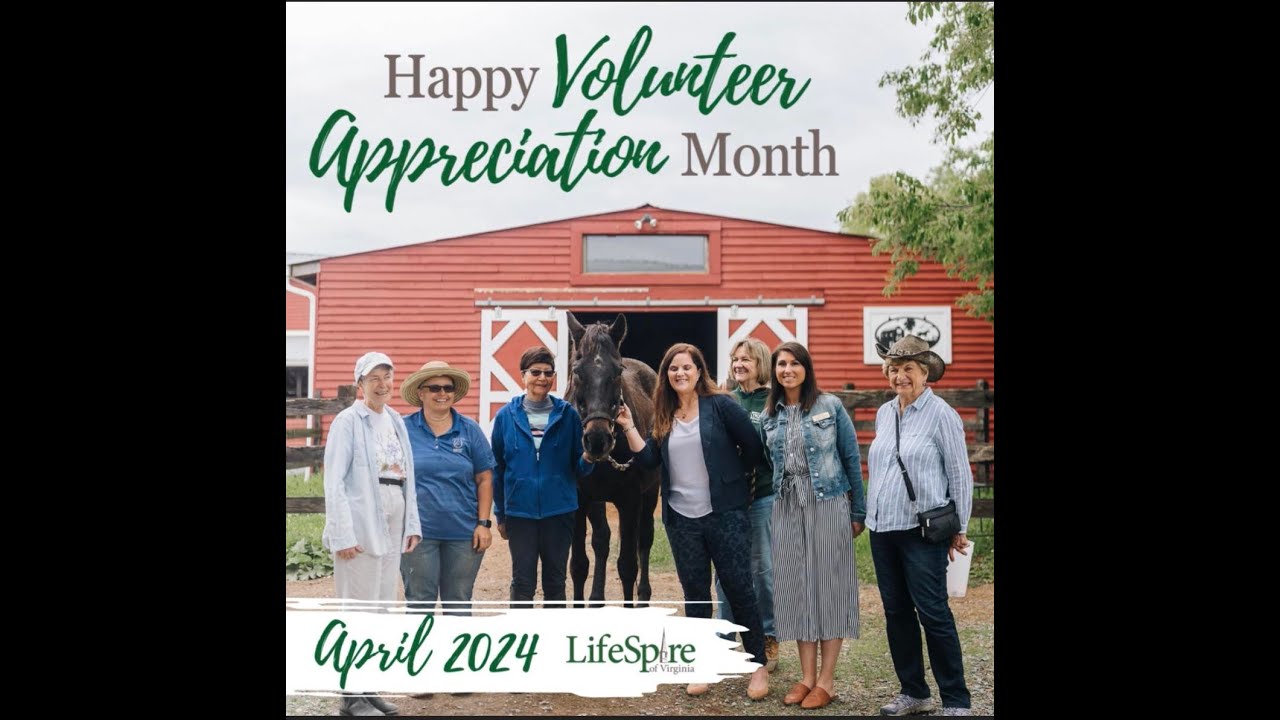 Celebrating Volunteer Month, April 2024 - YouTube
