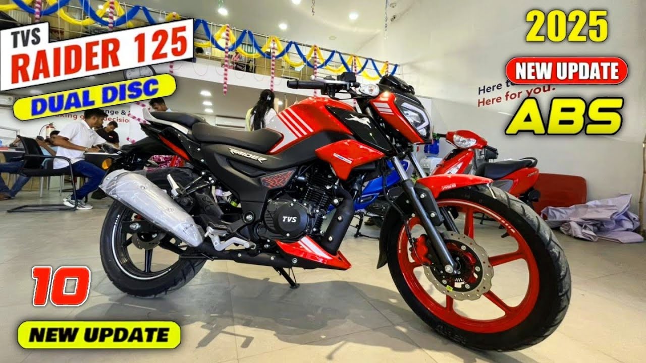 TVS Raider 125 Single Channel ABS - 10 New Updates | On Road Price ...