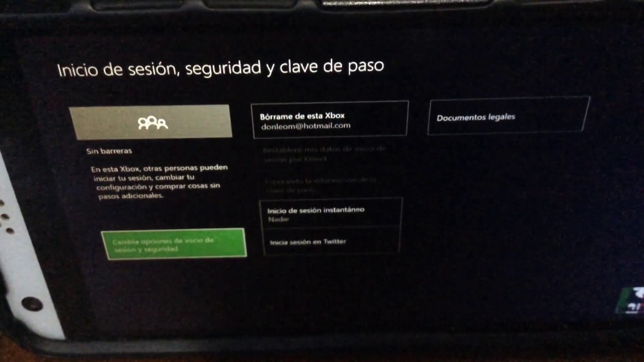 Tutorial Como poner Codigo de Seguridad para Xbox One - YouTube