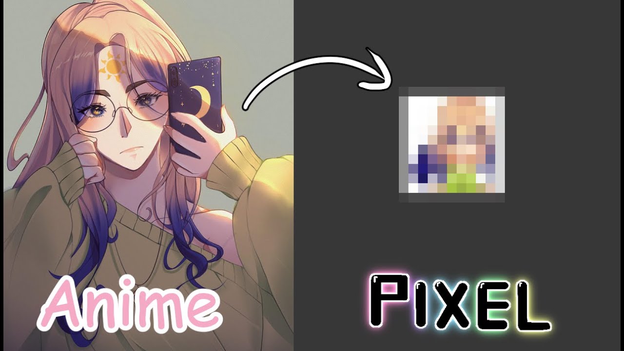 I try to do Pixel art - YouTube