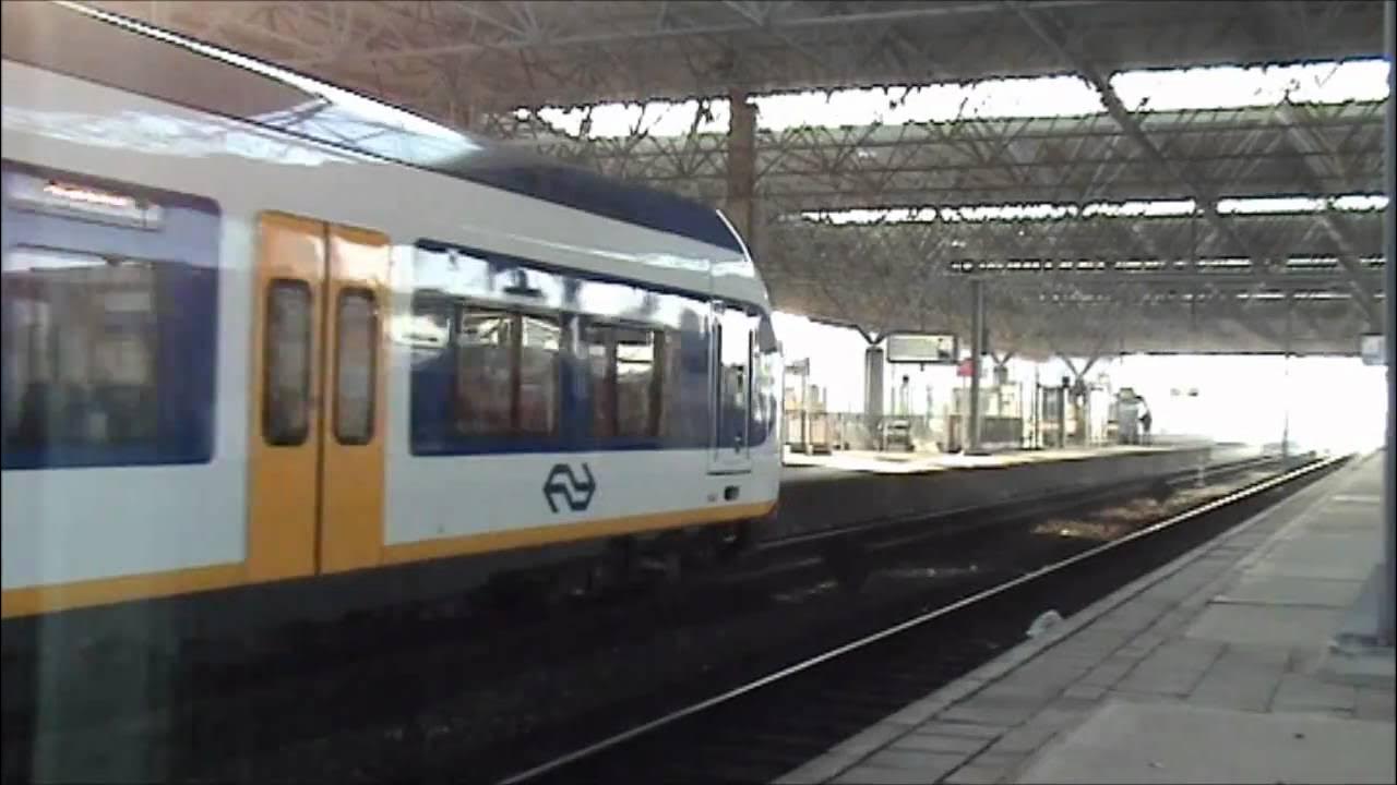 NS SLT (Sprinter) vertrekt van station Breda (29-01-'11) - YouTube