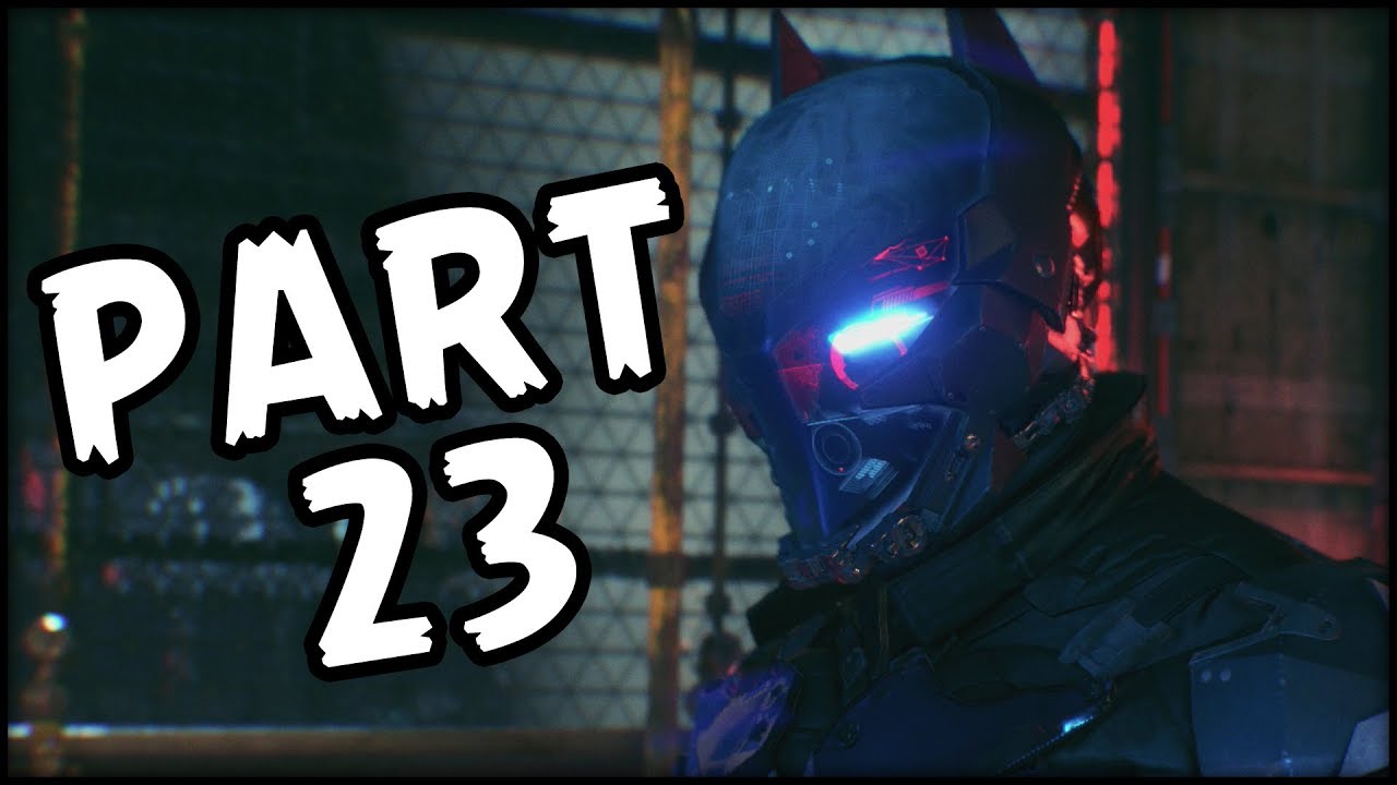 Batman: Arkham Knight - Walkthrough Part 23 - Cobra Drones - YouTube
