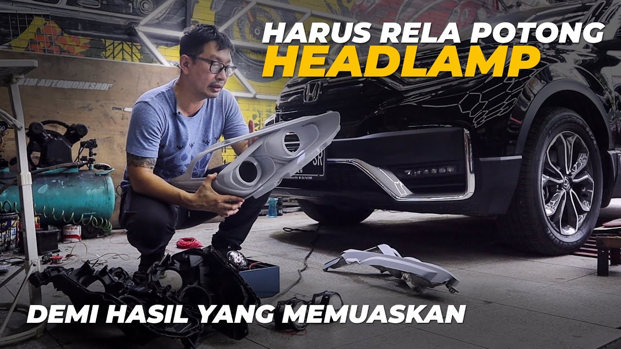 CUSTOM HEADLAMP TOYOTA SIENTA | Part 1 - YouTube