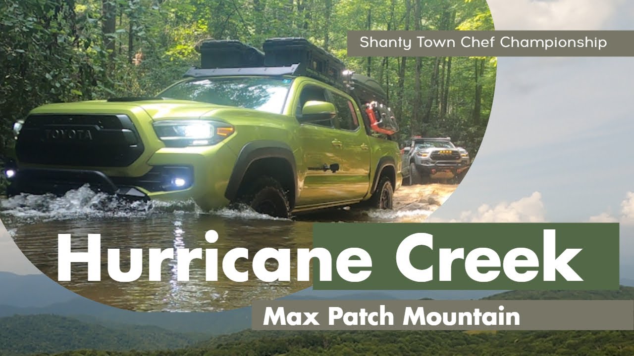 Trail Riding Hurricane Creek and Max Patch Mountain Trail - YouTube