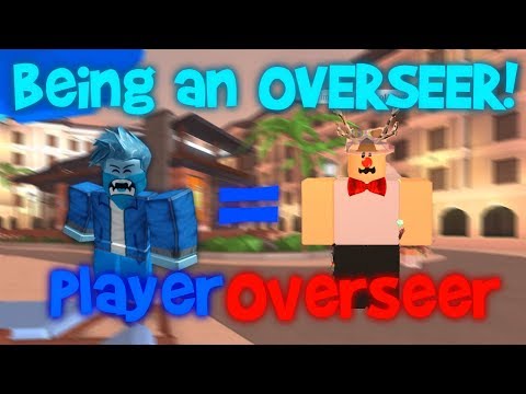 BEING AN OVERSEER FOR A DAY IN ROBLOX MMX!! (COOL)