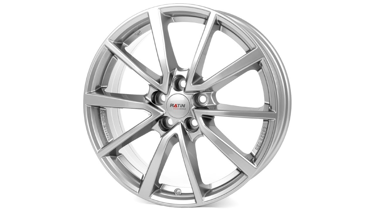 PLATIN P95 metall silber | felgenoutlet.de - YouTube