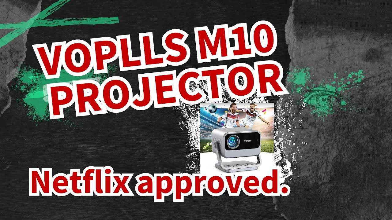 VOPLLS M10 Smart Projector 😨 i'm impressed. - YouTube