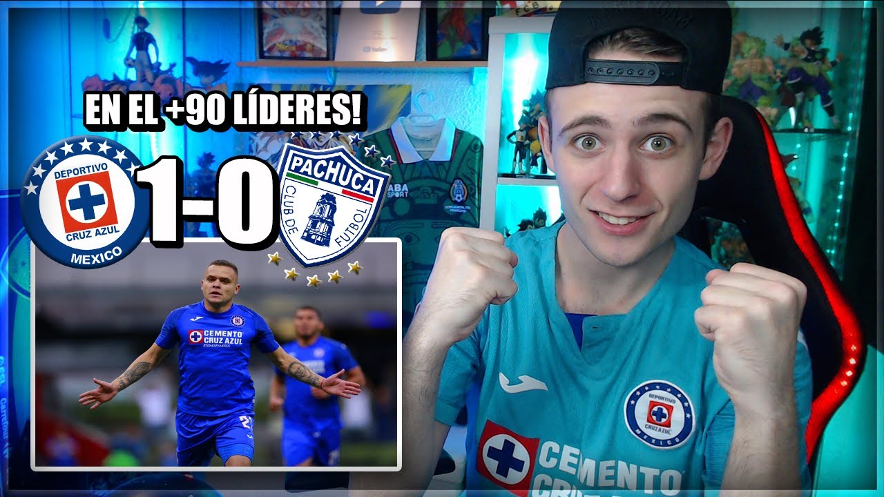 HINCHA ESPAÑOL REACCIONA al CRUZ AZUL 1-0 PACHUCA | LÍDERES LIGA ...