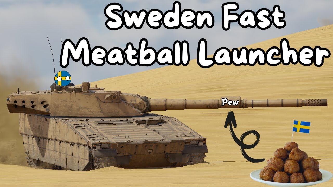 Sweden's Meatball Launcher - CV 90 120 & Gripen A - War Thunder - YouTube