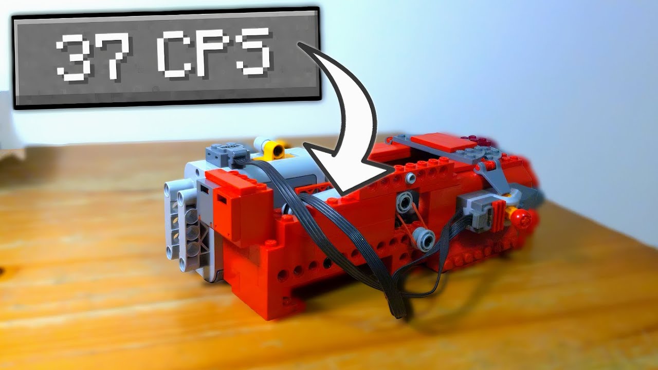 I Made a LEGO Auto Clicker to Cheat at Minecraft... - YouTube