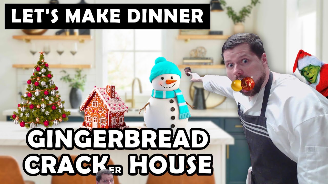 Gingerbread House in Da Hood #homecook #gingerbread #gingerbreadhouse # ...