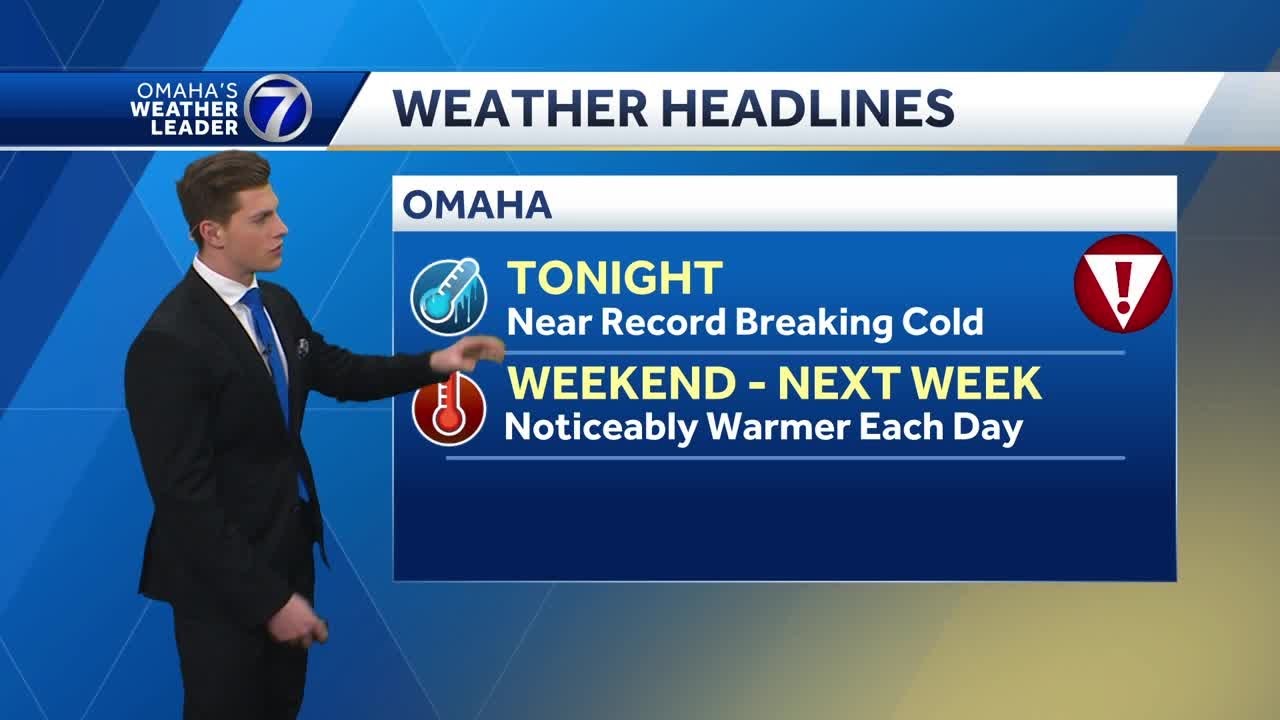 Frigid tonight, but better next week - YouTube