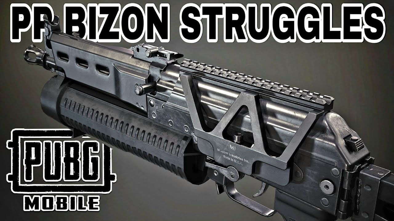 THE STRUGGLE IS REAL IN FPP - PUBGM - NEW GUN PP BIZON - YouTube