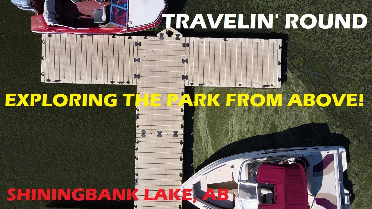 Exploring Shiningbank Lake from above! - YouTube