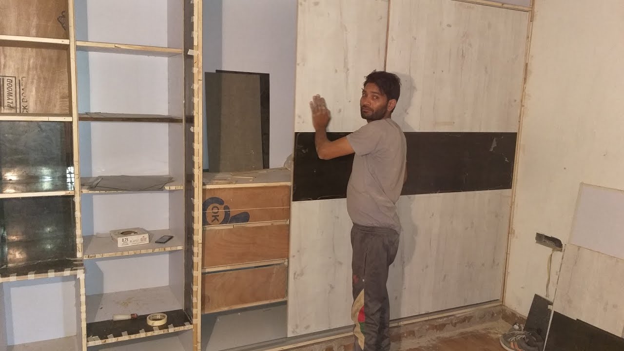 Sliding channel कैसे fitting करते हैं Wardrobe में How to Sliding ...