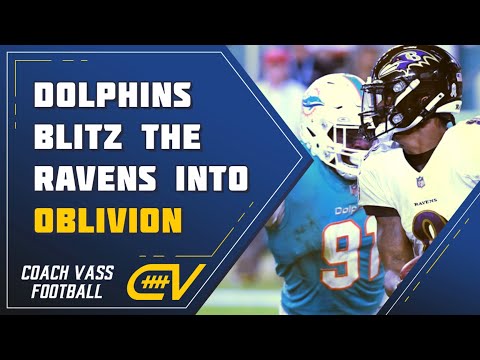 The Miami Dolphins Blitz the Baltimore Ravens into Oblivion (Coach Vass' \