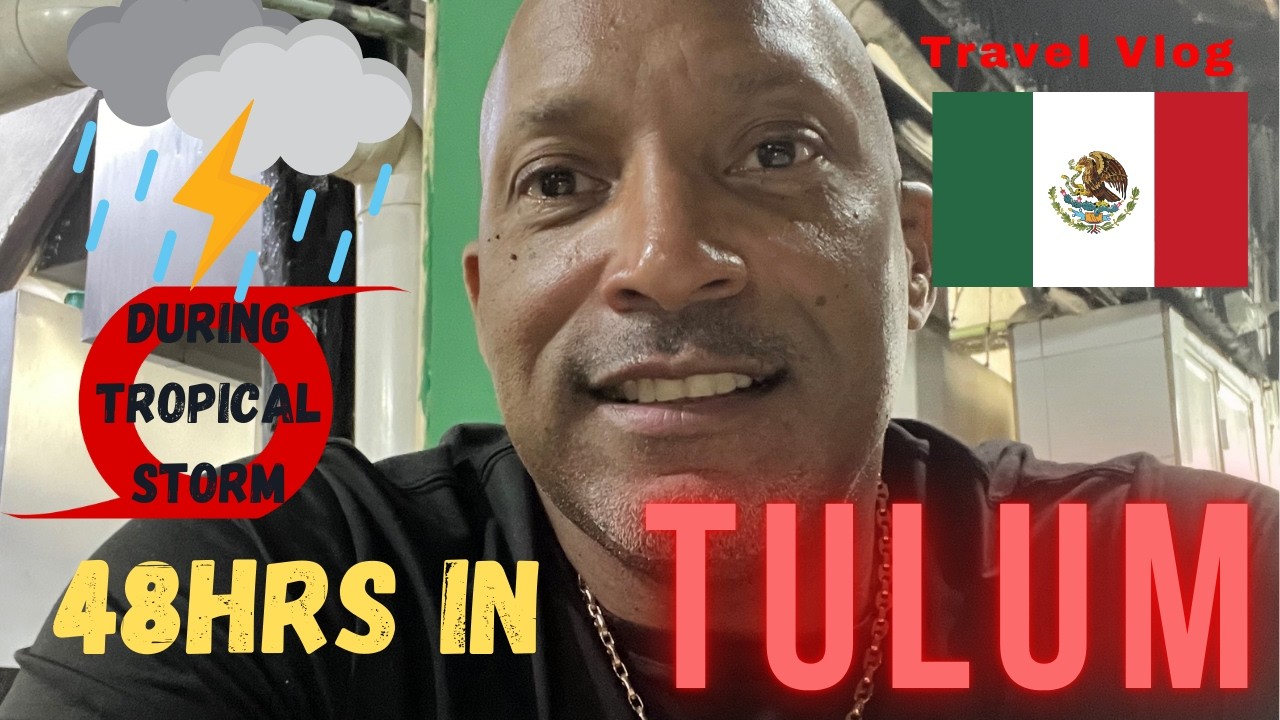 Tulum: 48 Hours in Paradise... During a Tropical Storm - YouTube
