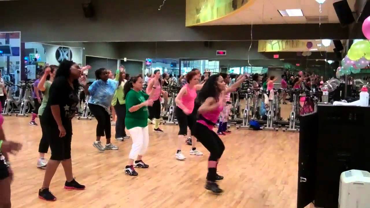 80's Style Zumba with Tamika Handy - YouTube