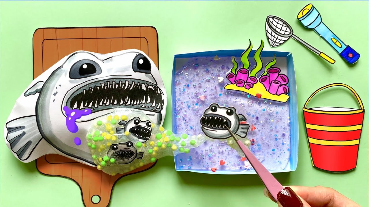 Making Zoonomaly GIANT FISH Pregnant 🐟 Squishy Surgery - Zoonomaly Baby ...